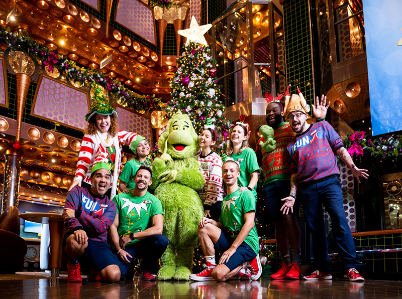 Grinchmas in July with Carnival Australia. - Barrow & Bear Travel + Coffee